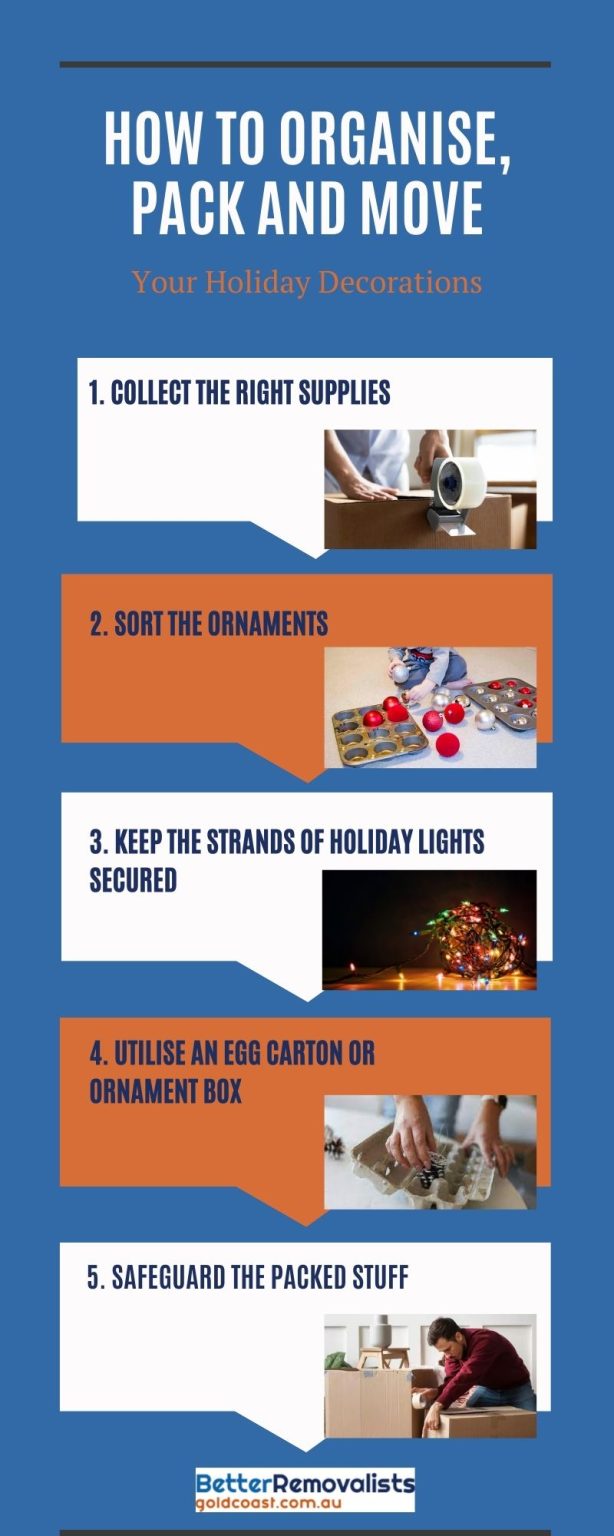 Pack And Move Your Holiday Decorations | Better Removalists Gold Coast